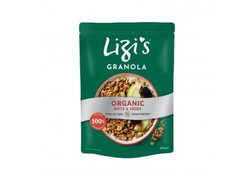 Lizis Organic Granola (400g) | quaycoop.com