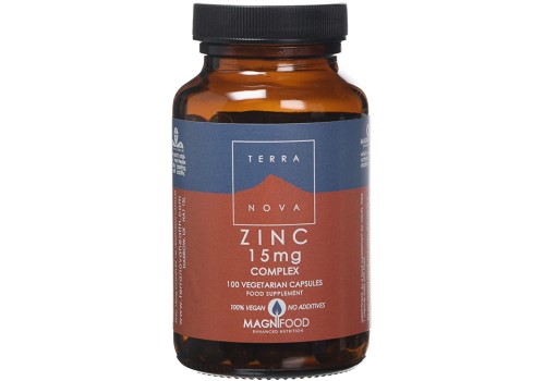 Terra Nova Nutrition Zinc 15mg Complex Veg Caps (100 Capsules ...