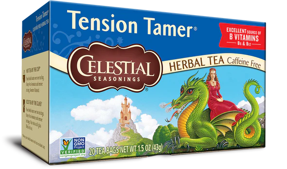 Celestial Seasonings Tension Tamer Tea 20 Bags | quaycoop.com